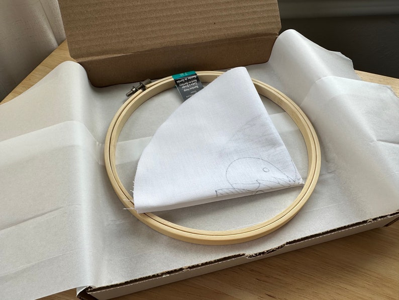 Loon Embroidery Kit Complete Kit Detailed Instructions DMC - Etsy