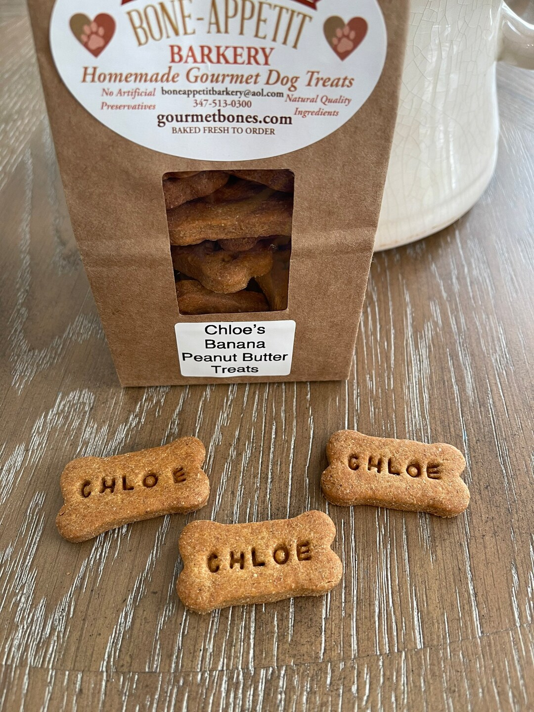 Personalized Custom Baked to Order Dog Name Treats, Birthday Gift ...