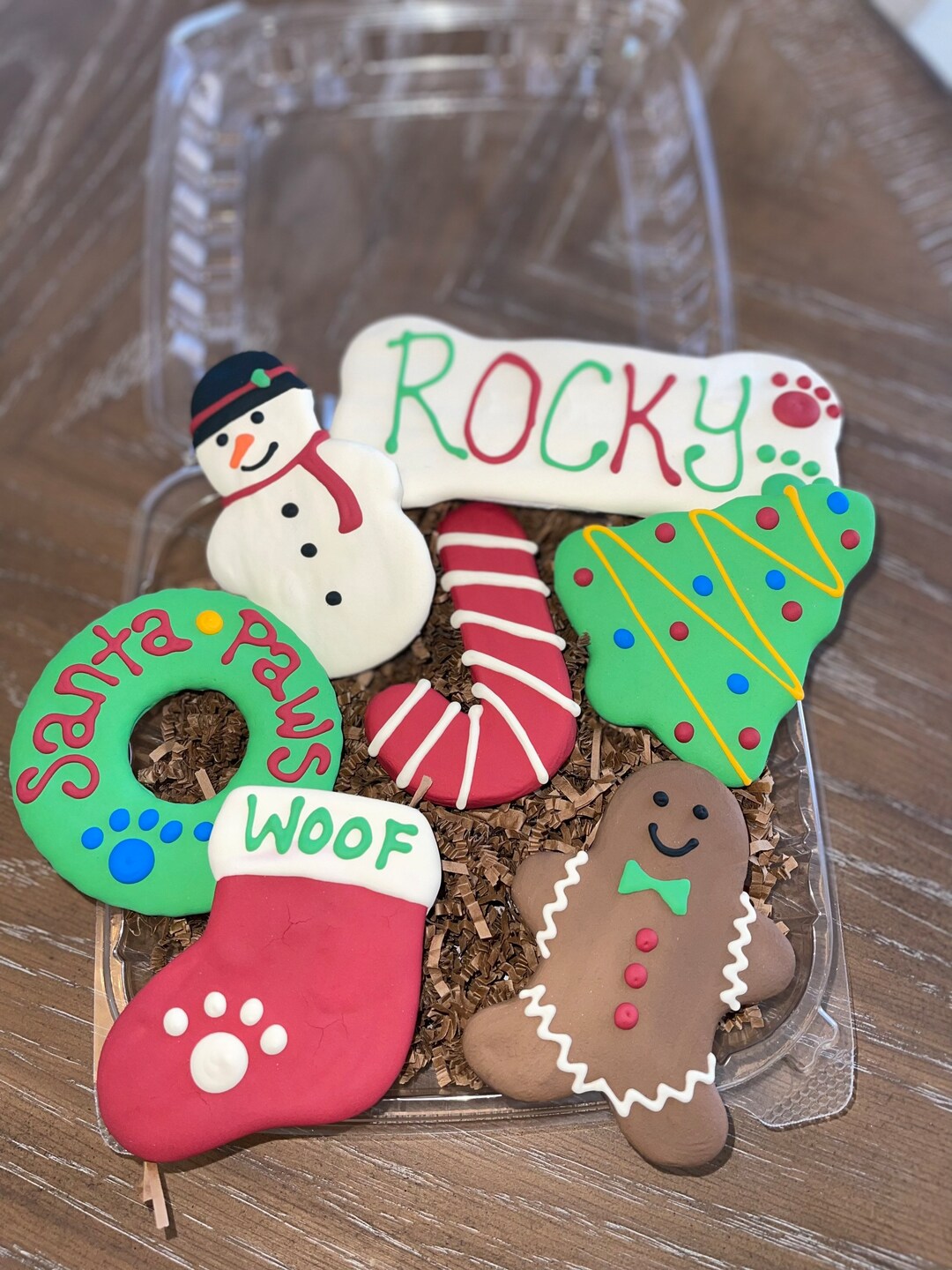 Ultimate Deluxe Personalized Christmas Dog Treat Gift Box - Etsy
