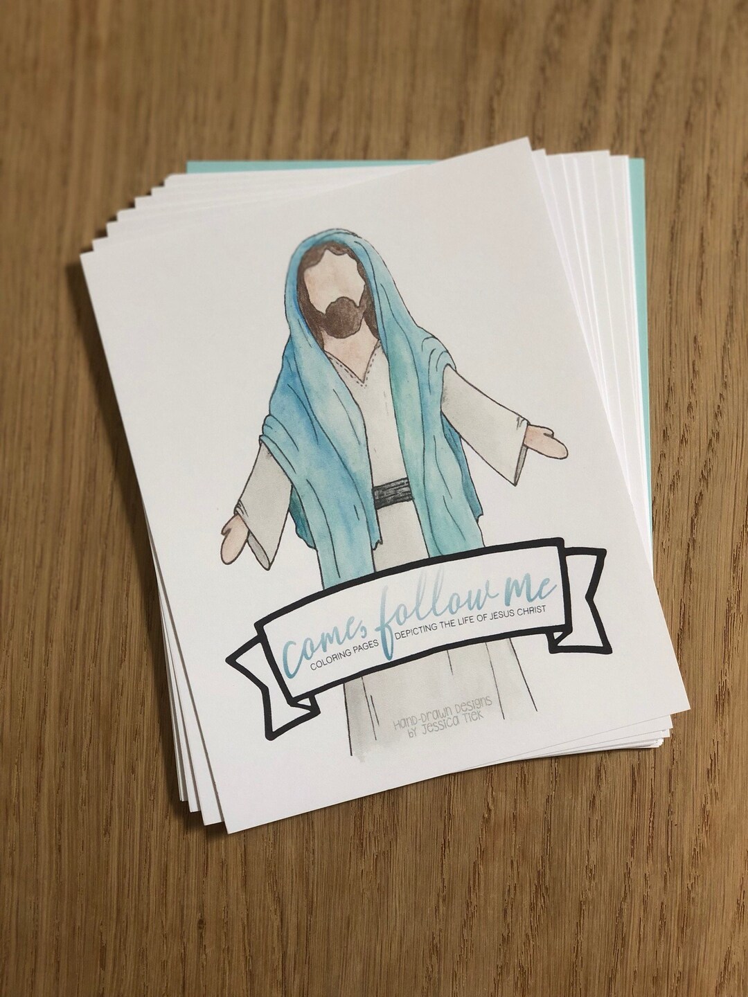 Come, Follow Me Coloring Pages: Life of Jesus Christ - Etsy