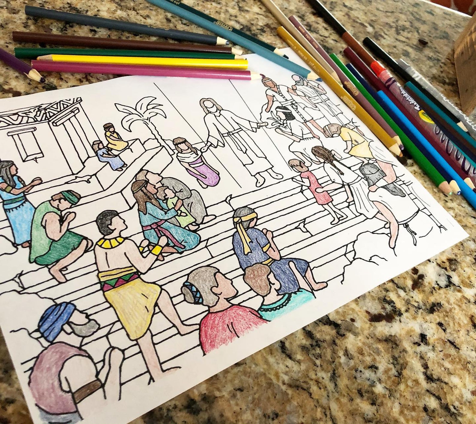 Come Follow Me: Book of Mormon Coloring Pages (church of Jesus Christ ...