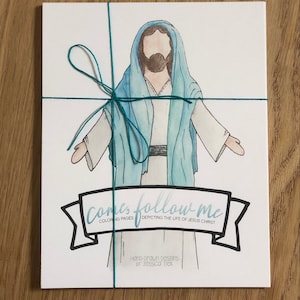 Come, Follow Me Coloring Pages: Life of Jesus Christ - Etsy