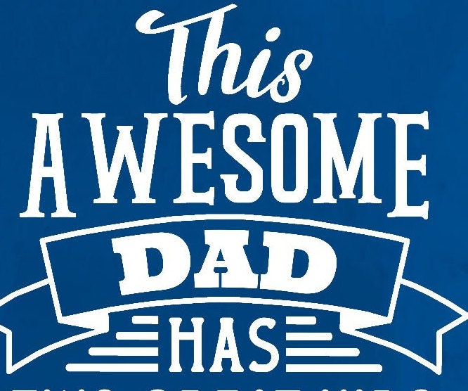 Make Dad Proud With Personalised T-shirt Featuring Your Children's ...