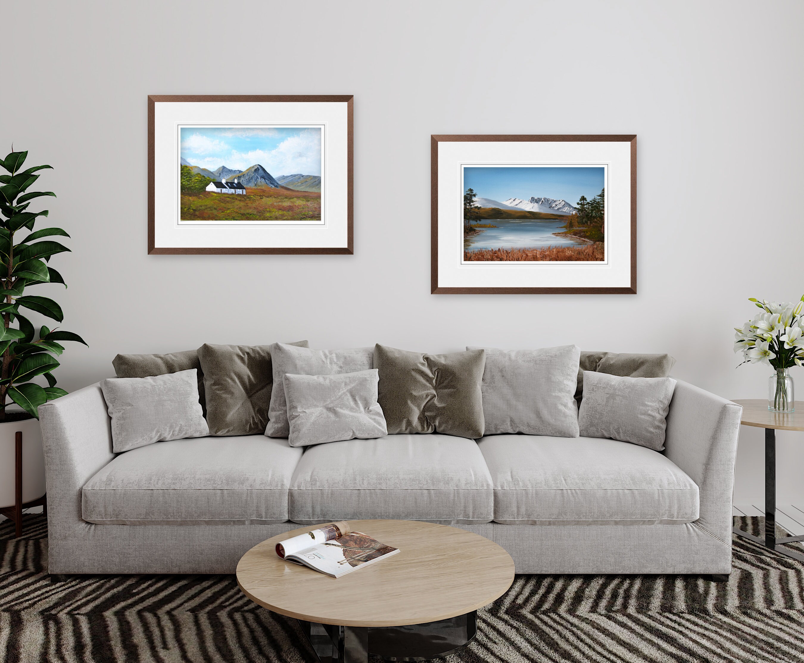 Ben Nevis and Nevis Range, Scottish Highlands, Fine Art Print of My ...