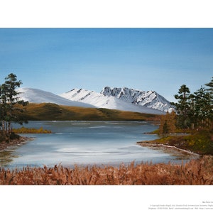 Ben Nevis and Nevis Range, Scottish Highlands, Fine Art Print of My ...