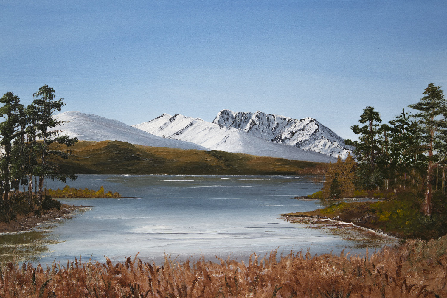 Ben Nevis and Nevis Range, Scottish Highlands, Fine Art Print of My ...