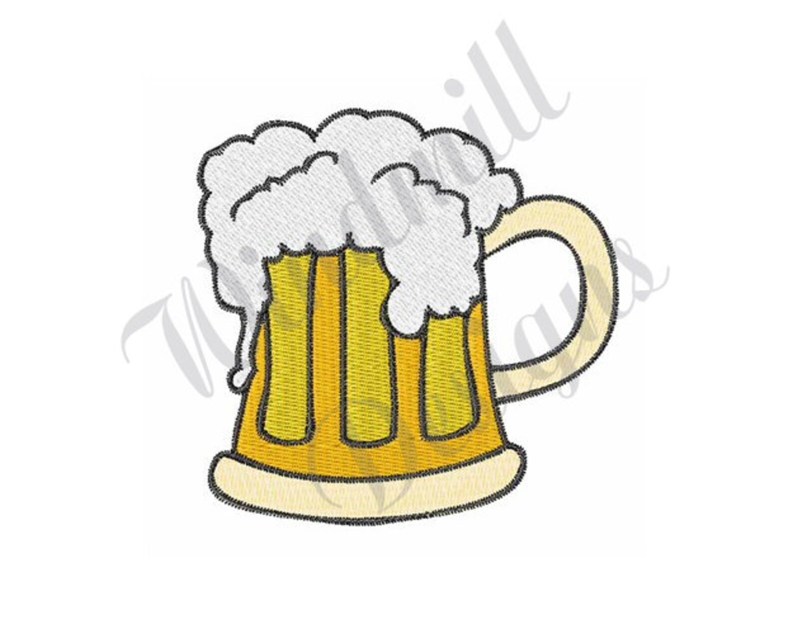 Mug of Beer Machine Embroidery Design Embroidery Designs - Etsy
