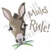 Mules Rule Machine Embroidery Design Embroidery Designs - Etsy