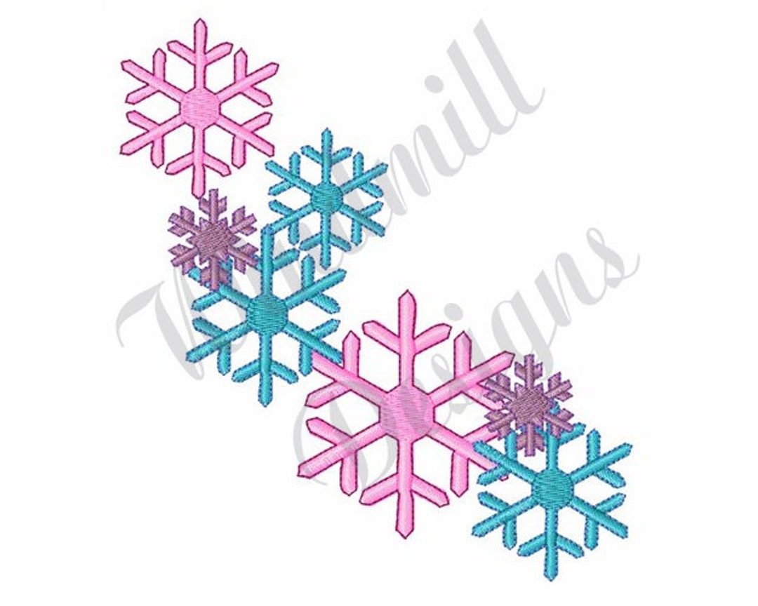 Snowflakes - Machine Embroidery Design, Embroidery Designs, Machine ...