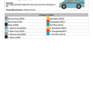 Mail Truck - Machine Embroidery Design, Embroidery Designs, Machine ...