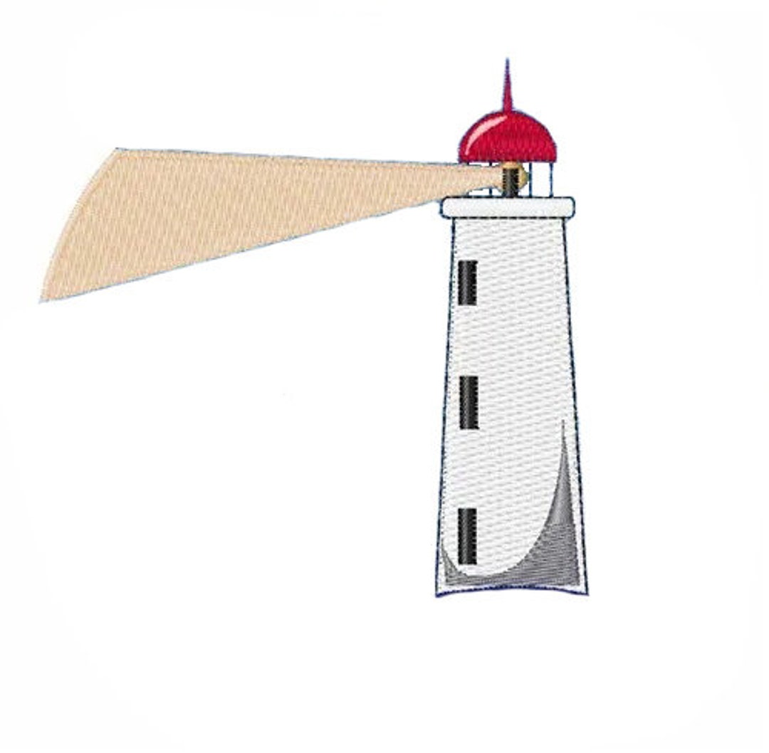 Lighthouse - Machine Embroidery Design, Embroidery Designs, Machine ...