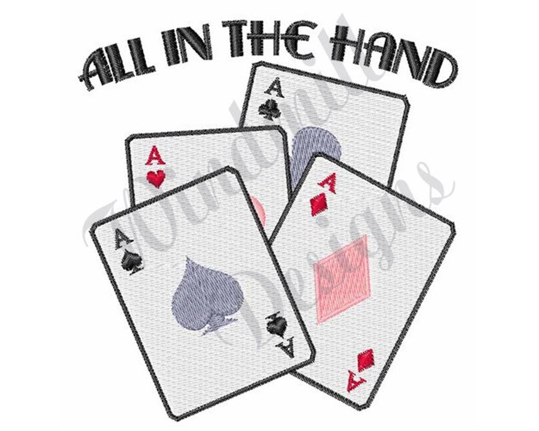 Poker Cards - Machine Embroidery Design, Embroidery Designs, Embroidery ...