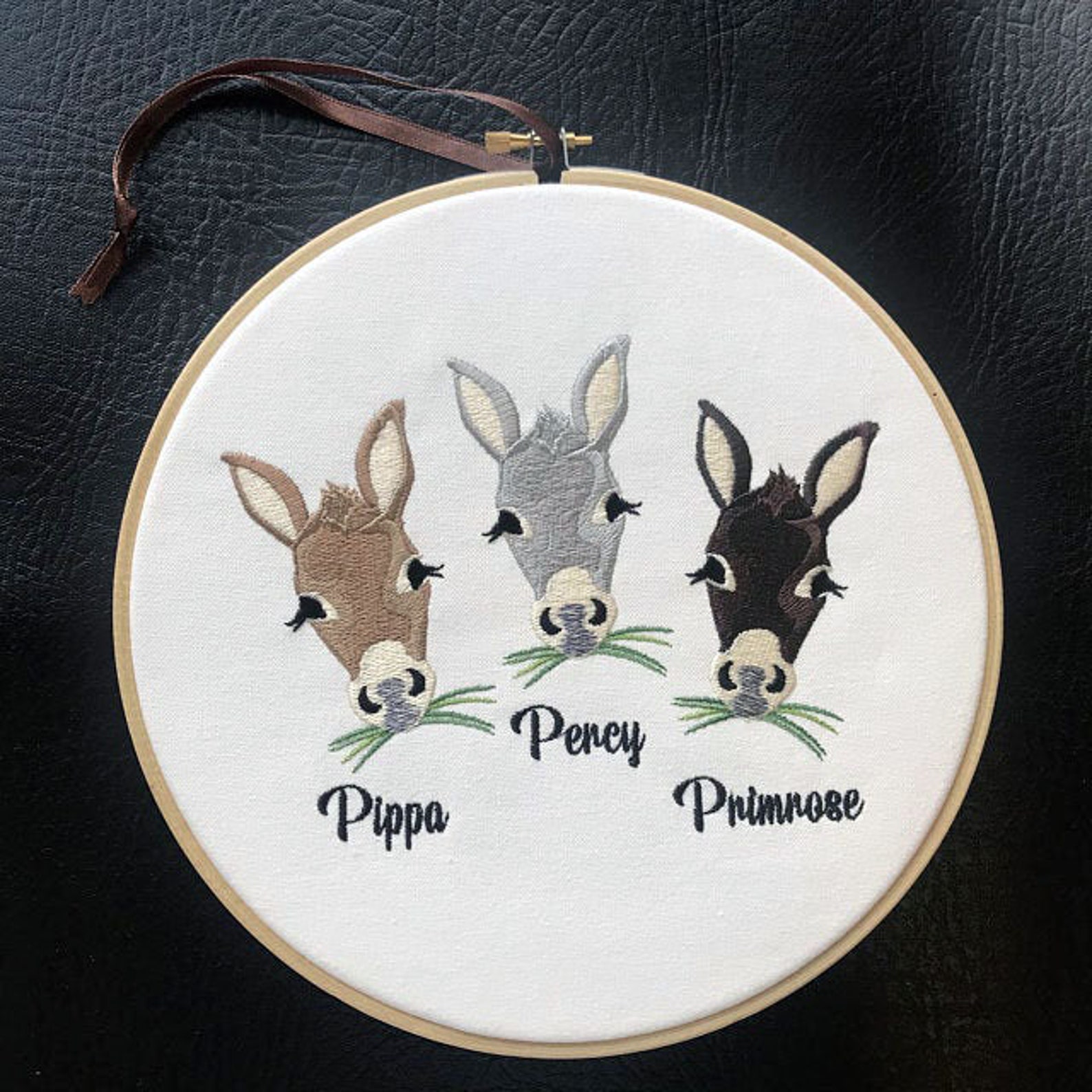 Donkey Head - Machine Embroidery Design, Embroidery Designs, Machine ...