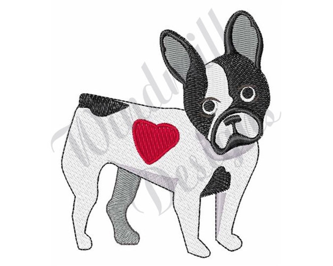 French Bulldog - Machine Embroidery Design, Embroidery Designs, Machine ...