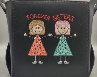Sisters Machine Embroidery Design - Etsy
