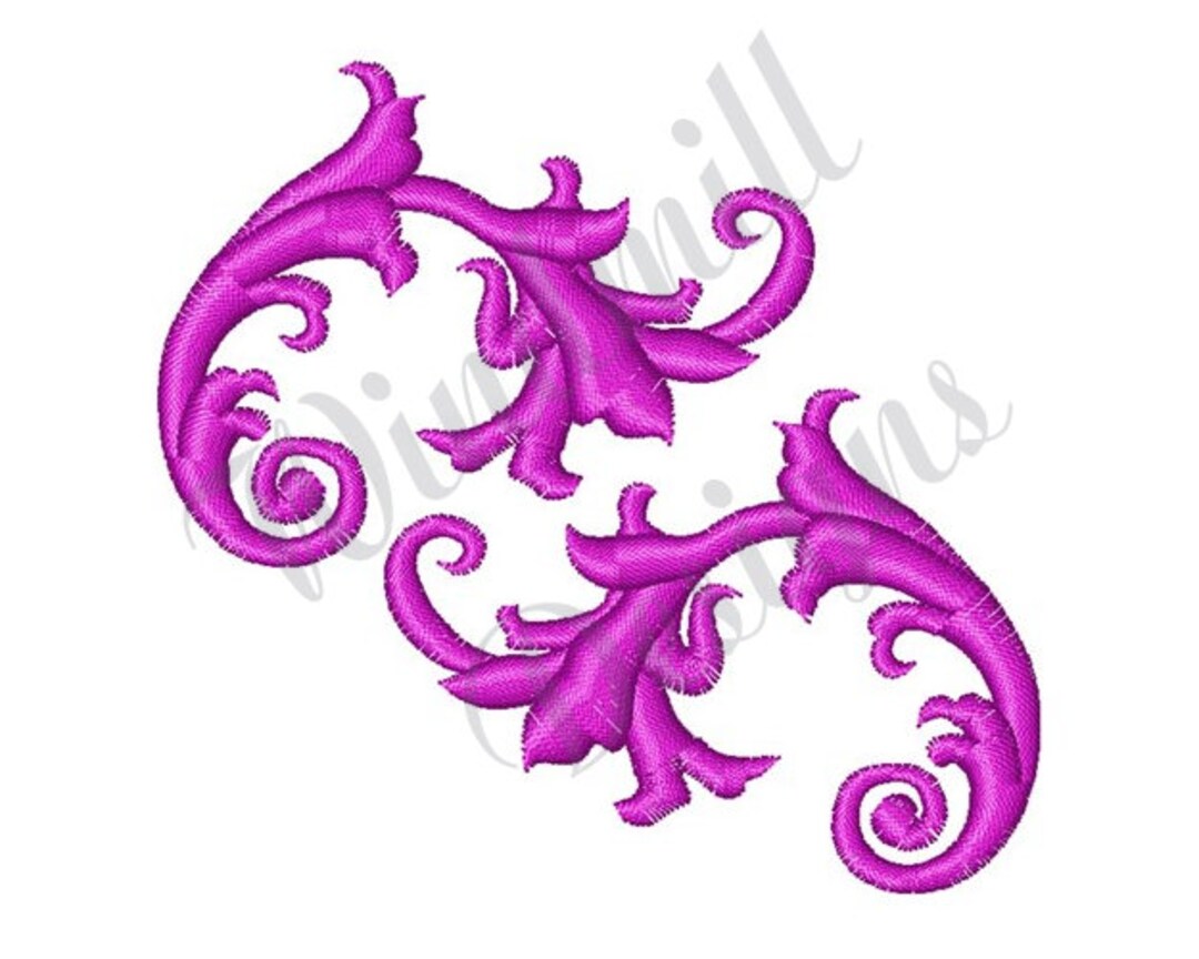 Fleur - Machine Embroidery Design, Embroidery Designs, Machine ...