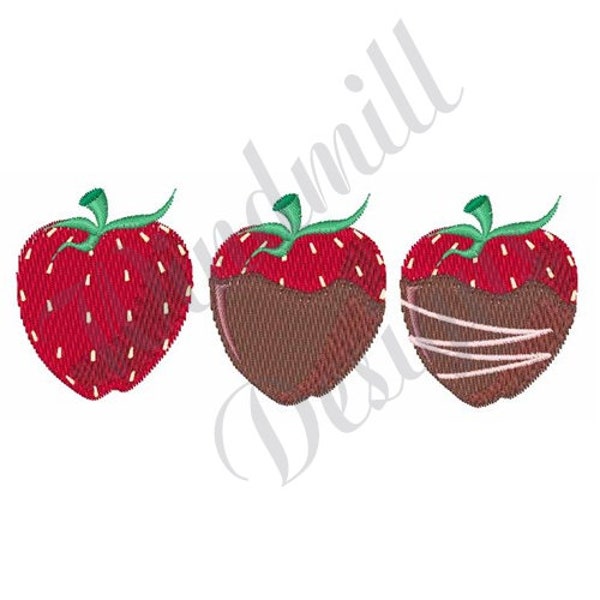 Strawberry Machine Embroidery Designs - Etsy