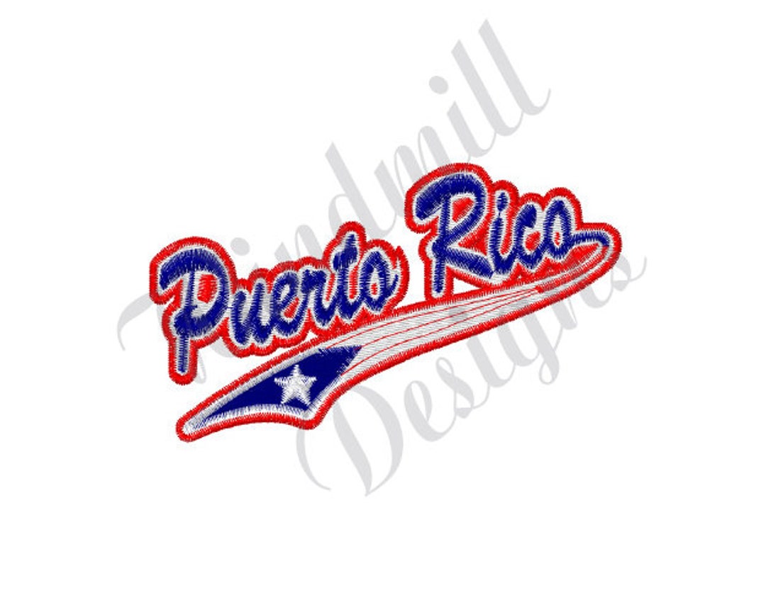 Puerto Rico - Machine Embroidery Design, Embroidery Designs, Machine ...