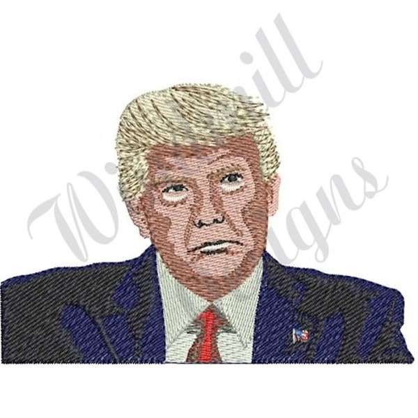 Trump Embroidery Machine Patterns - Etsy