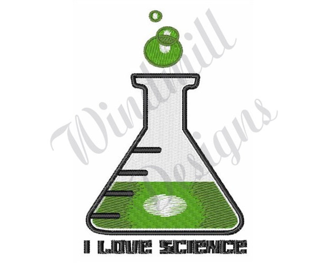 Science Beaker - Machine Embroidery Design, Embroidery Designs, Machine ...
