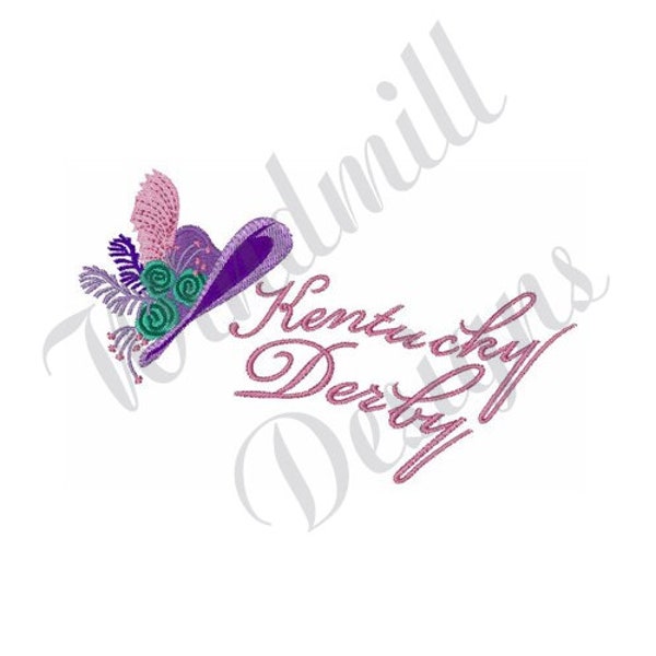 Machine Embroidery Designs Kentucky Derby - Etsy
