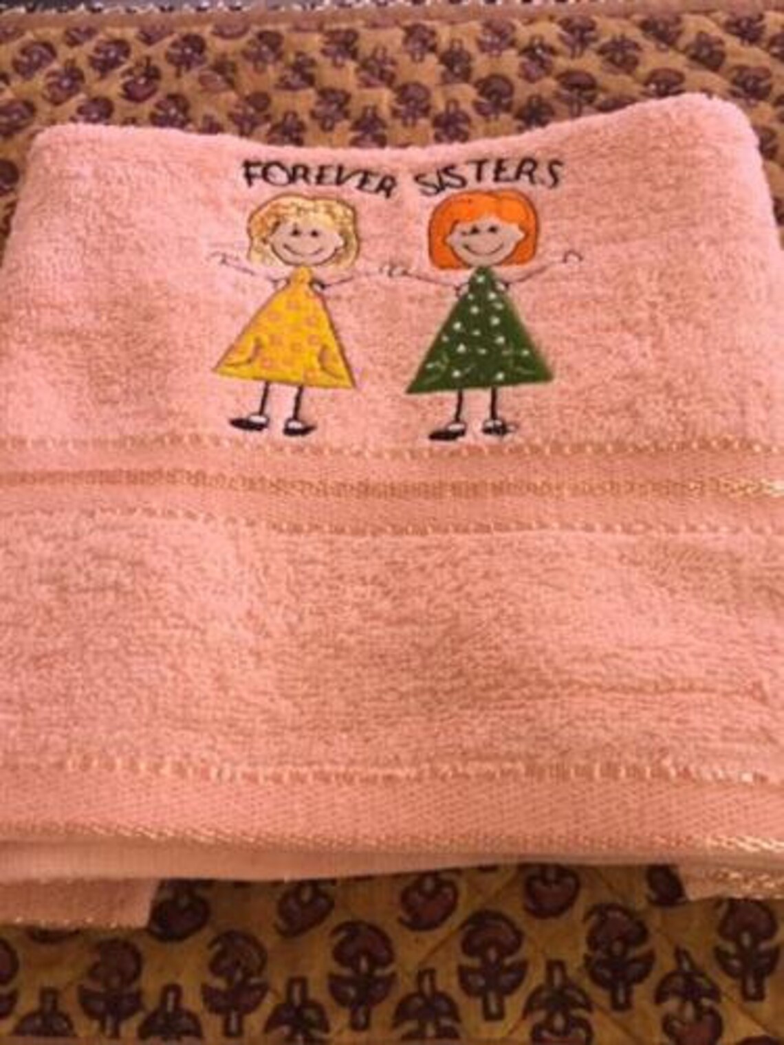 Forever Sisters Machine Embroidery Design Embroidery | Etsy
