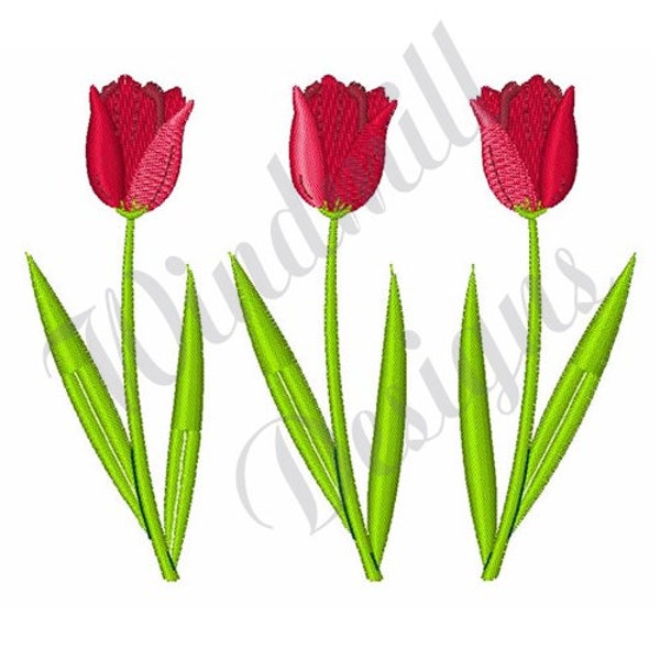 Tulip Embroidery - Etsy
