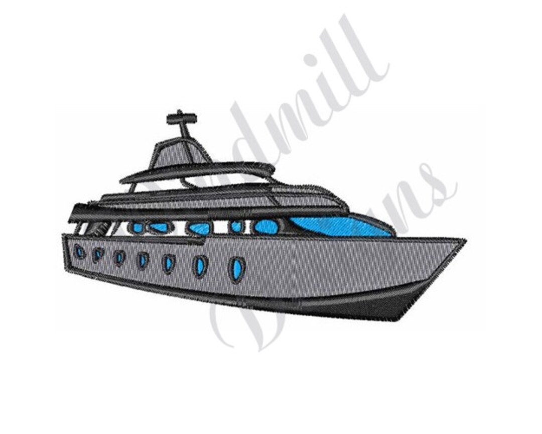 Yacht Boat - Machine Embroidery Design, Embroidery Designs, Machine ...