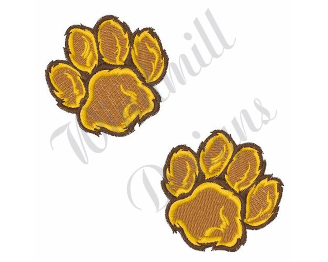 Paw Prints - Machine Embroidery Design, Embroidery Designs, Machine ...