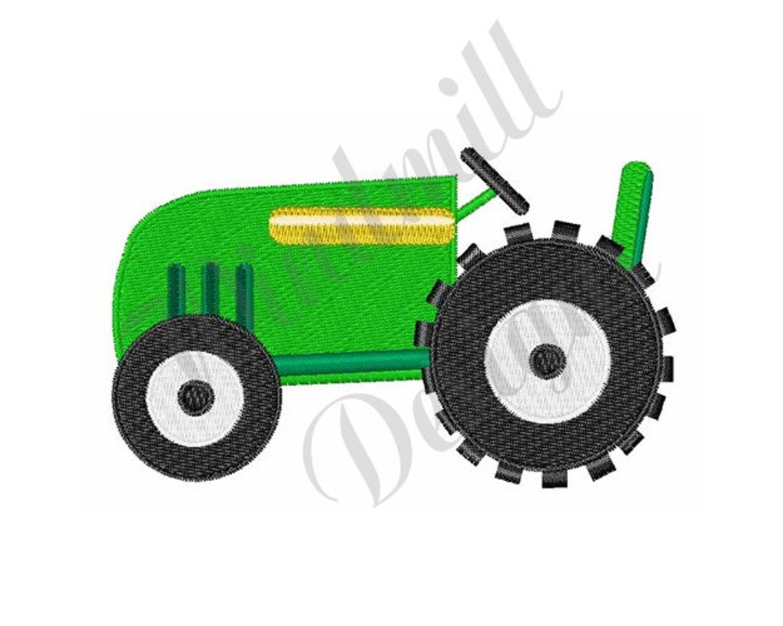 Farm Tractor - Machine Embroidery Design, Embroidery Designs, Machine ...