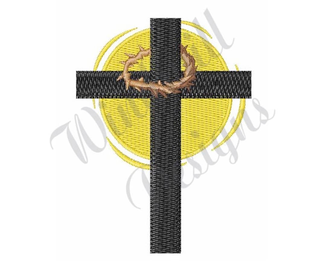 Easter Cross - Machine Embroidery Design, Embroidery Designs, Machine ...