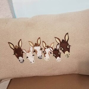 Donkey Head - Machine Embroidery Design, Embroidery Designs, Machine ...