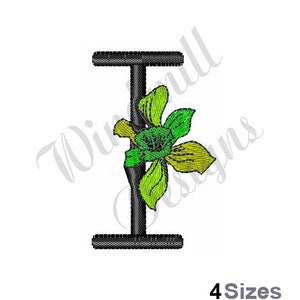 Iris Font Letter I Machine Embroidery Design, Embroidery Designs ...