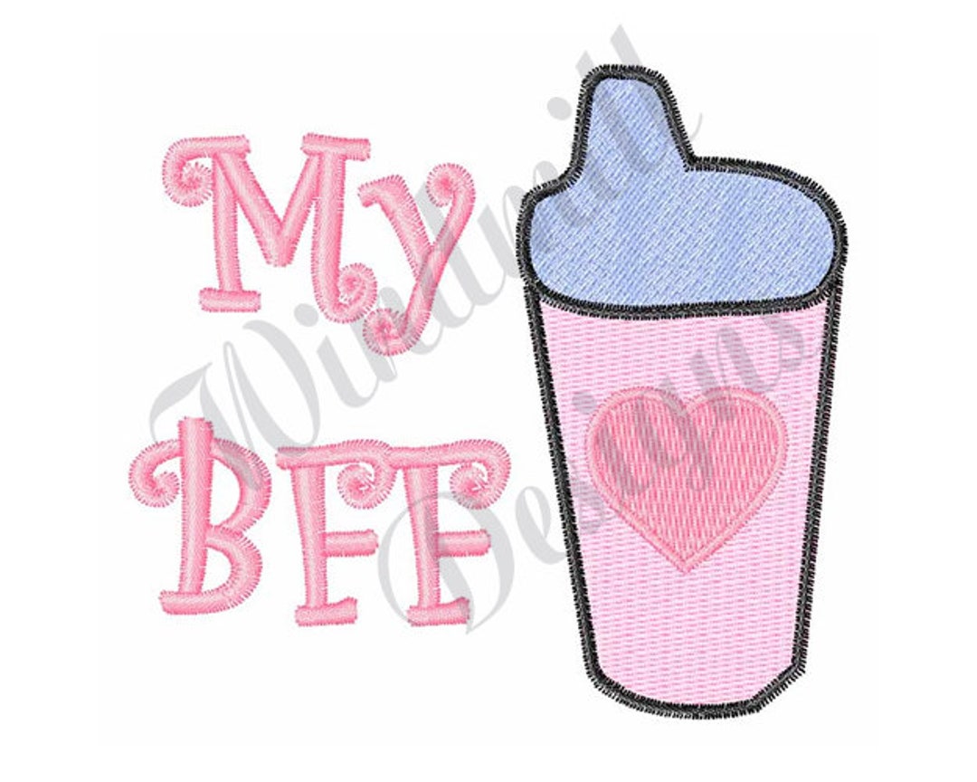 Sippy Cup - Machine Embroidery Design, Embroidery Designs, Machine ...