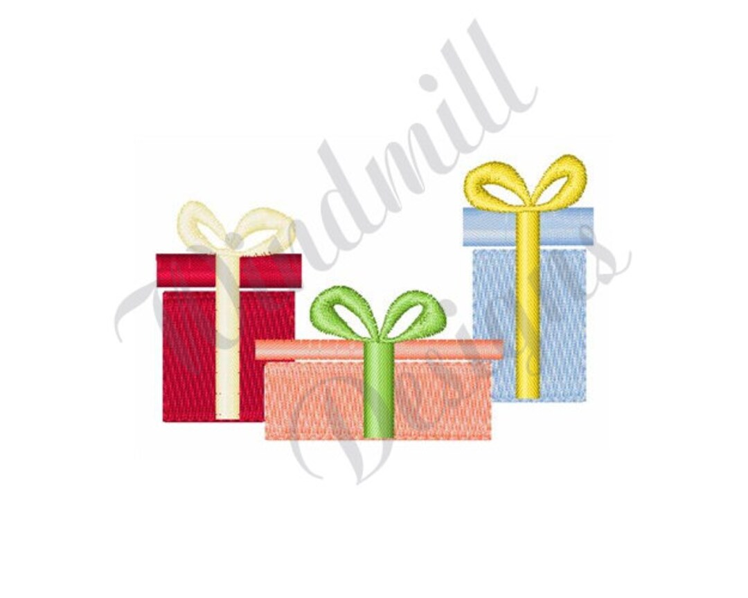 Christmas Gifts - Machine Embroidery Design, Embroidery Designs ...