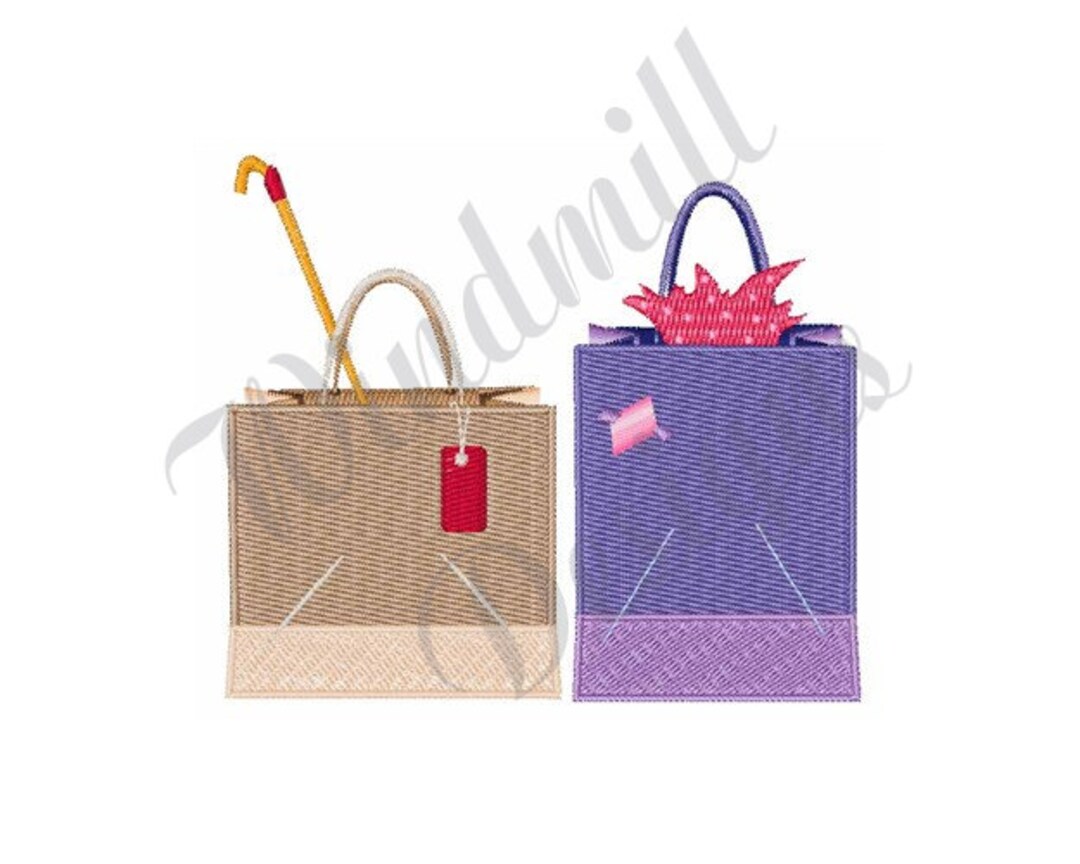 Shopping Bags - Machine Embroidery Design, Embroidery Designs ...