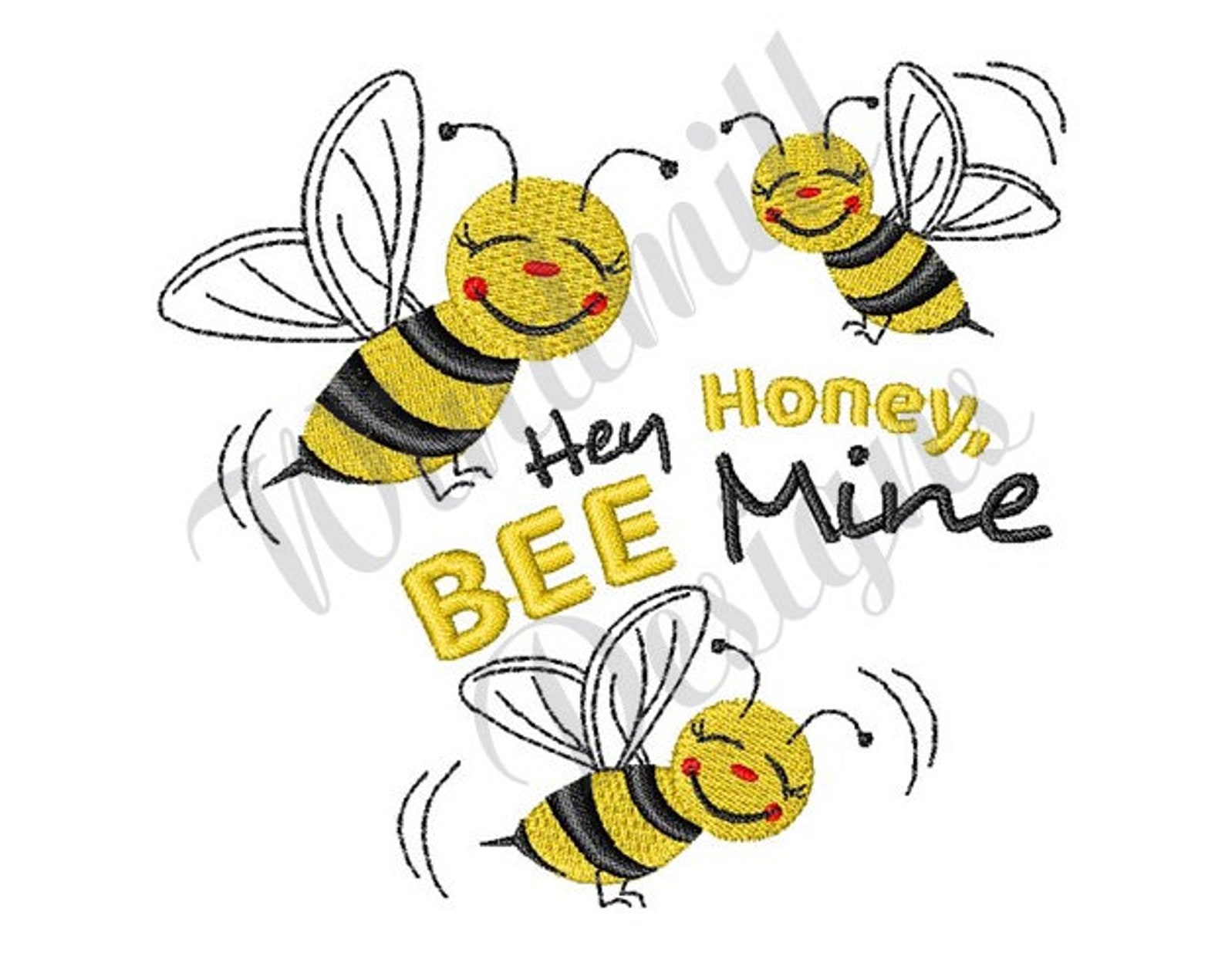 Hey Honey Bee Mine Machine Embroidery Design, Embroidery Designs ...