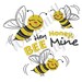 Hey Honey Bee Mine - Machine Embroidery Design, Embroidery Designs ...