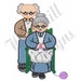 Grandparents, Grandma, Grandpa - Machine Embroidery Design, Embroidery ...