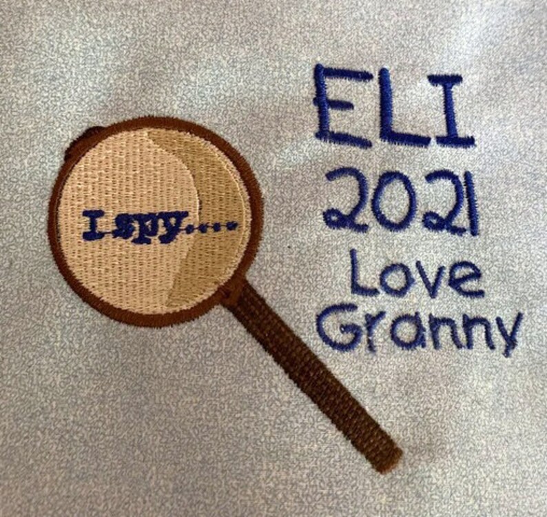 I Spy Magnifying Glass - Machine Embroidery Design, Embroidery Designs ...