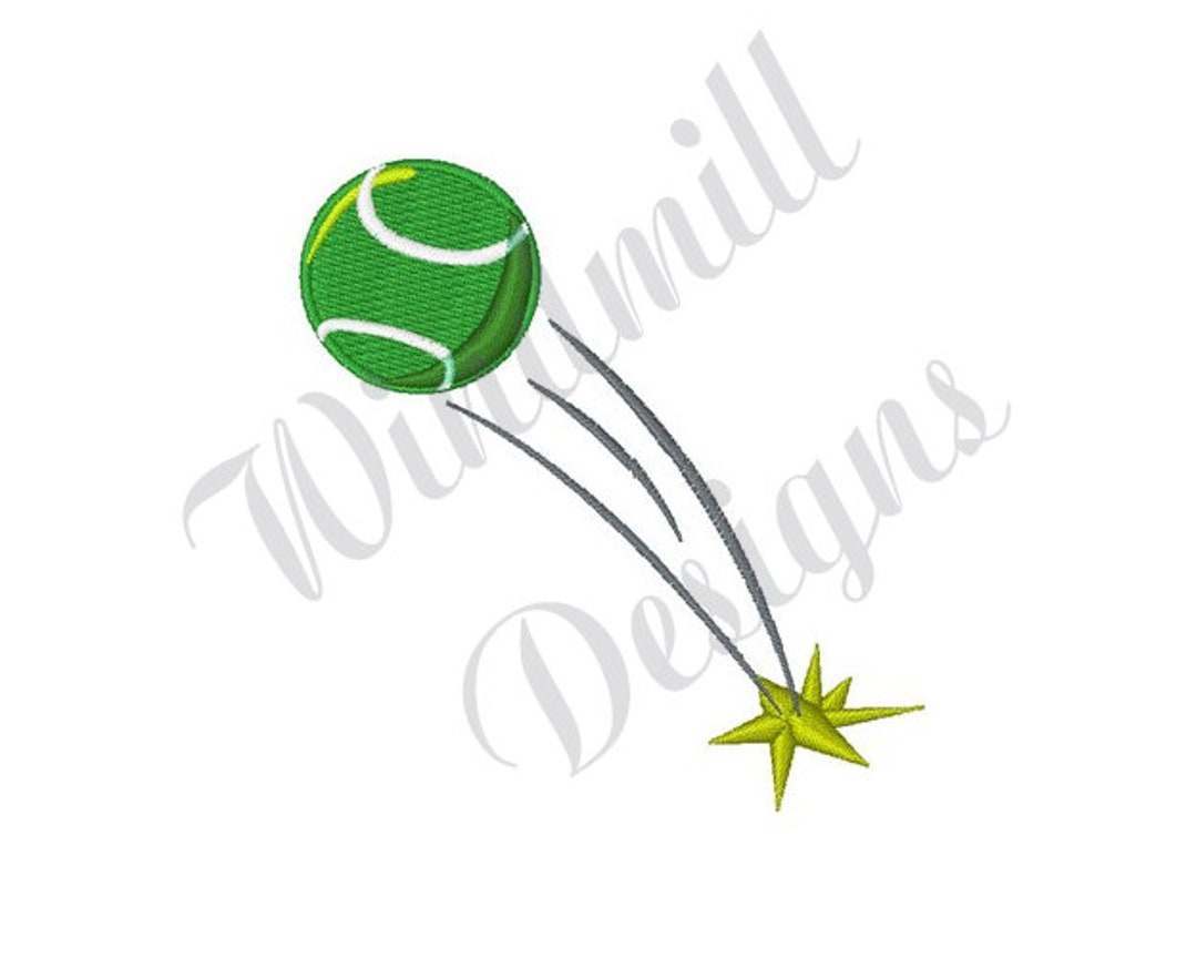 Tennis Ball - Machine Embroidery Design, Embroidery Designs, Machine ...