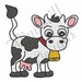 Milk Cow - Machine Embroidery Design, Embroidery Designs, Machine ...