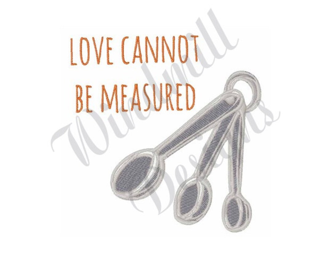 Measuring Spoons -machine Embroidery Design, Embroidery Designs ...