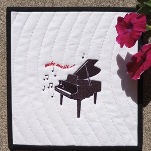 Make Music - Machine Embroidery Design, Embroidery Designs, Machine ...