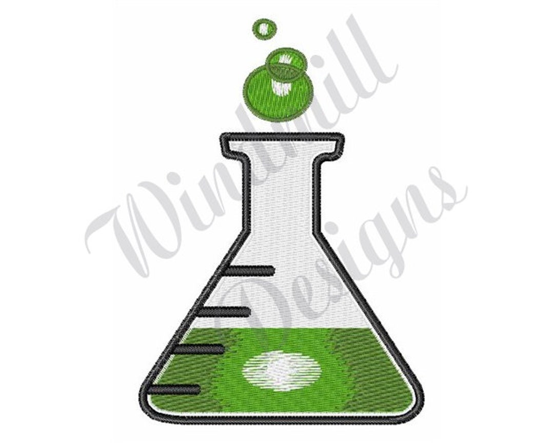 Science Beaker - Machine Embroidery Design, Embroidery Designs, Machine ...