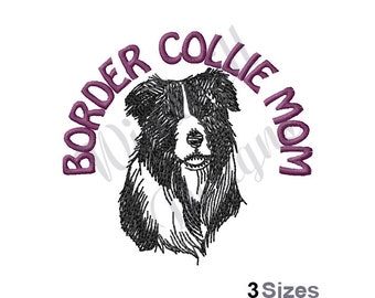 Border Collie Agility Dog-machine Embroidery Design - Etsy
