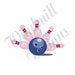 Bowling Ball & Pins - Machine Embroidery Design, Embroidery Designs ...