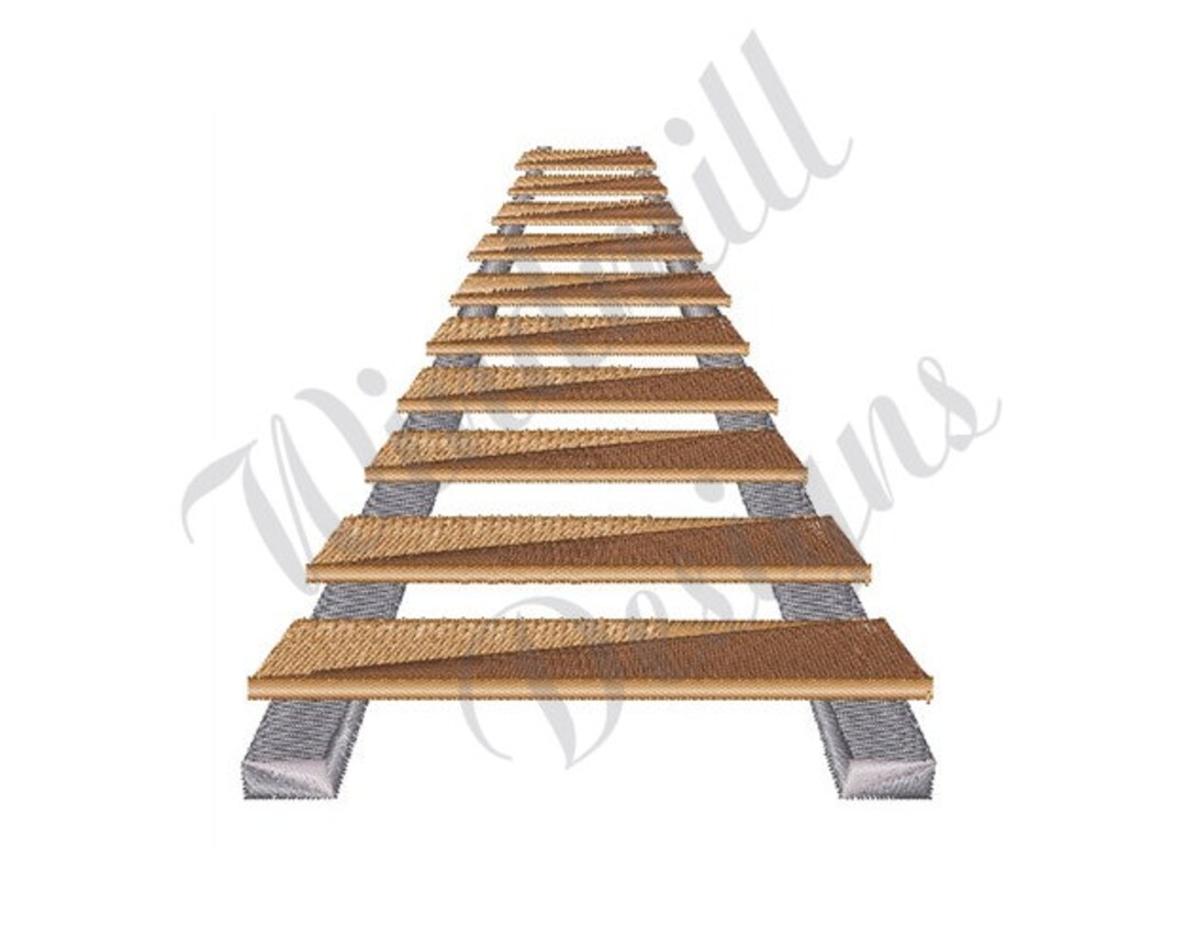 Train Tracks - Machine Embroidery Design, Embroidery Designs, Machine ...