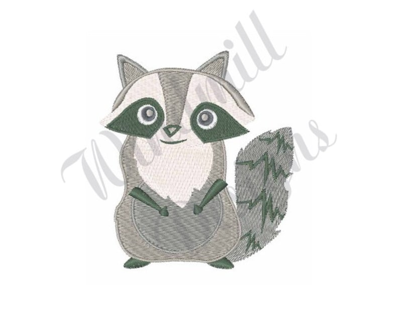 Baby Cute Raccoon - Machine Embroidery Design, Embroidery Designs ...