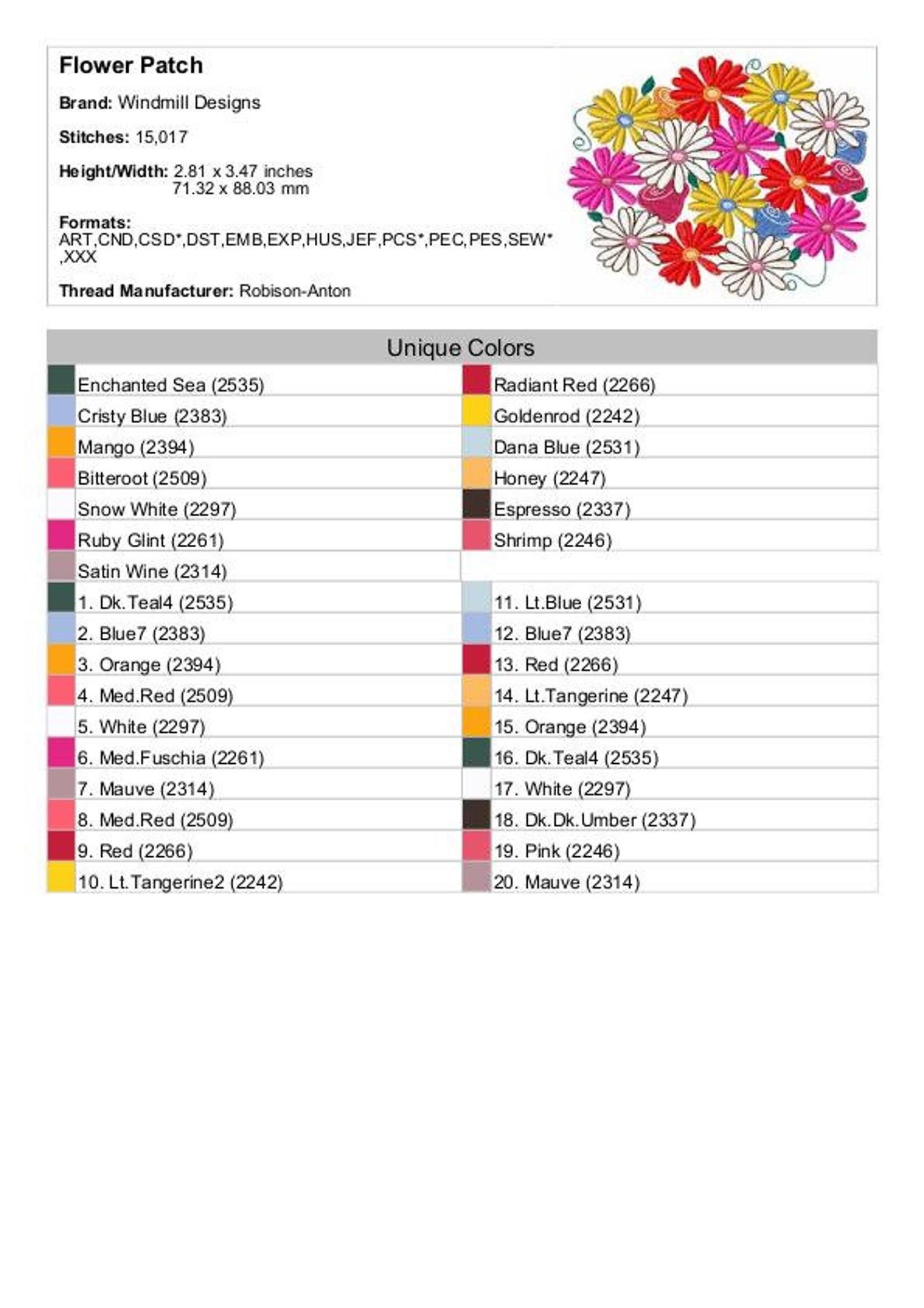 Daisy Flower Machine Embroidery Design Embroidery Designs - Etsy